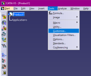 Change language for CATIA display language | Global Vision Technology, Inc.